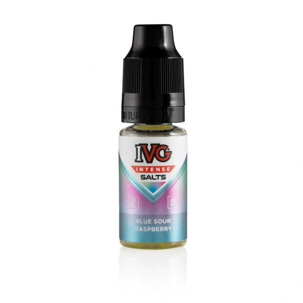 Blue Sour Raspberry E-Liquid by IVG Intense Salts | ET UK