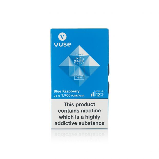 Vuse Blue Raspberry ePod Cartridges | Electric Tobacconist UK
