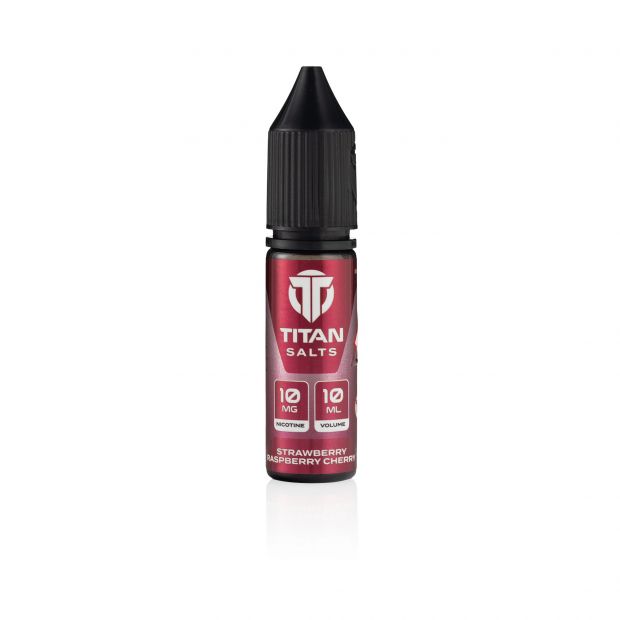 TITAN Salts Strawberry Raspberry Cherry E-Liquid | ET UK