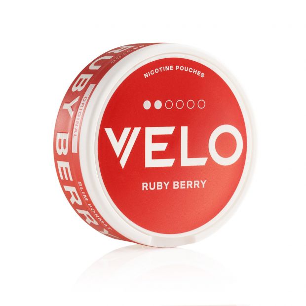Velo Ruby Berry Nicotine Pouches | ET UK