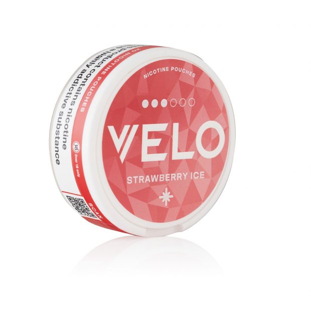 Velo Strawberry Ice Nicotine Pouches | ET UK