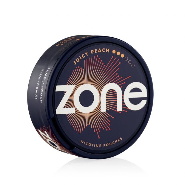 Zone Juicy Peach Nicotine Pouches | ET UK