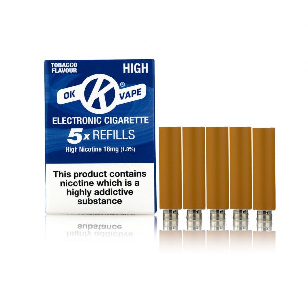 OK Vape Tobacco Cartomizer Refills | Electric Tobacconist UK