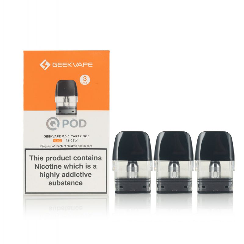 Geekvape Q Pods | Pack of 3 | Electric Tobacconist