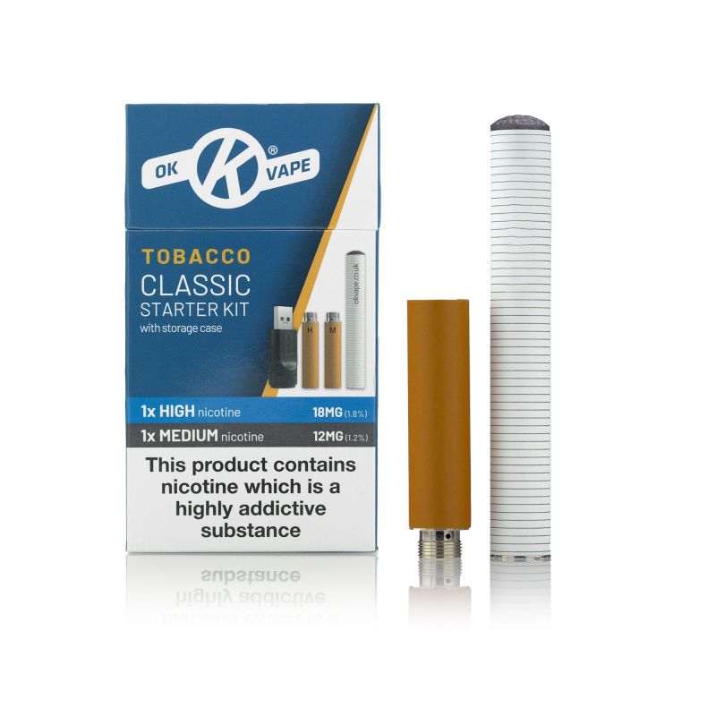 OK Vape Classic Starter Kit | Electric Tobacconist UK