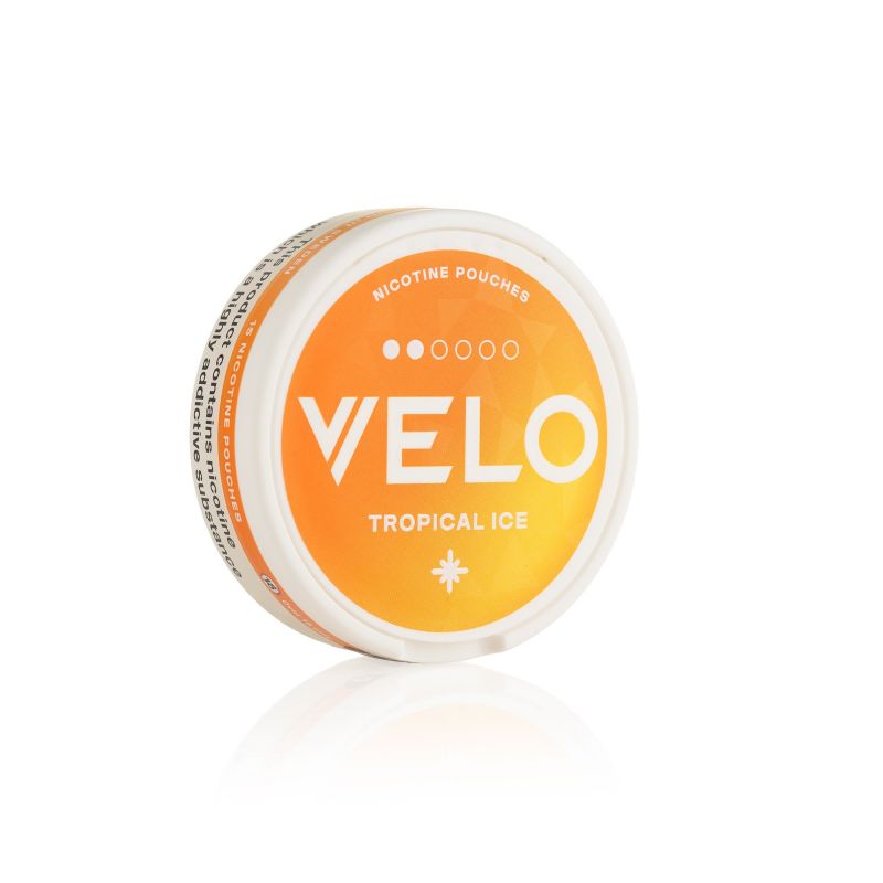 Velo Tropical Ice Mini 6mg Nicotine Pouches | ET UK