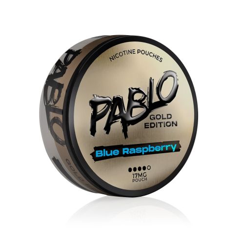 Pablo Gold Edition Blue Raspberry Nicotine Pouches | ET UK