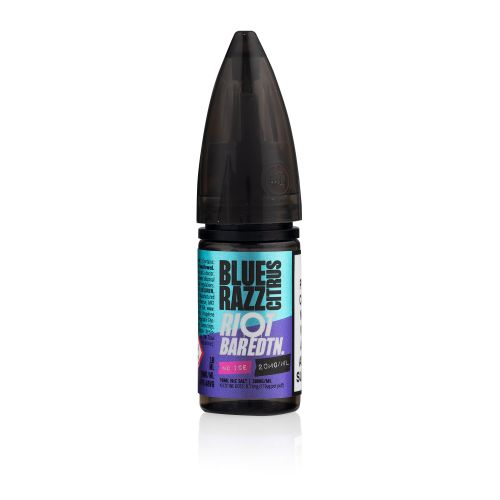 Blue Razz Citrus Riot Bar ﻿EDTN No Ice Nic Salt E-Liquid | ET UK