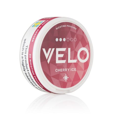 Velo Cherry Ice Nicotine Pouches | ET UK