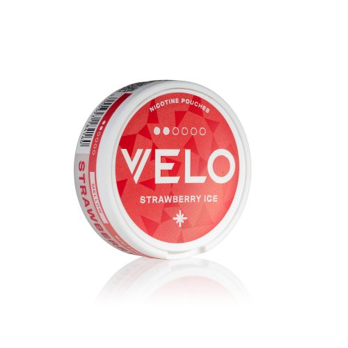 Velo Strawberry Ice Mini 6mg Nicotine Pouches | ET UK