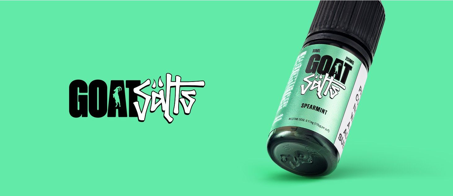 GOAT Salts Spearmint Nic Salt E-Liquid | ET UK