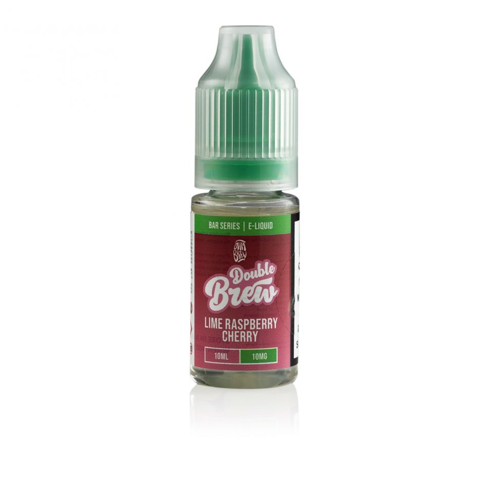 Ohm Brew Lime Raspberry Cherry Double Brew Nic Salt E-Liquid | ET UK