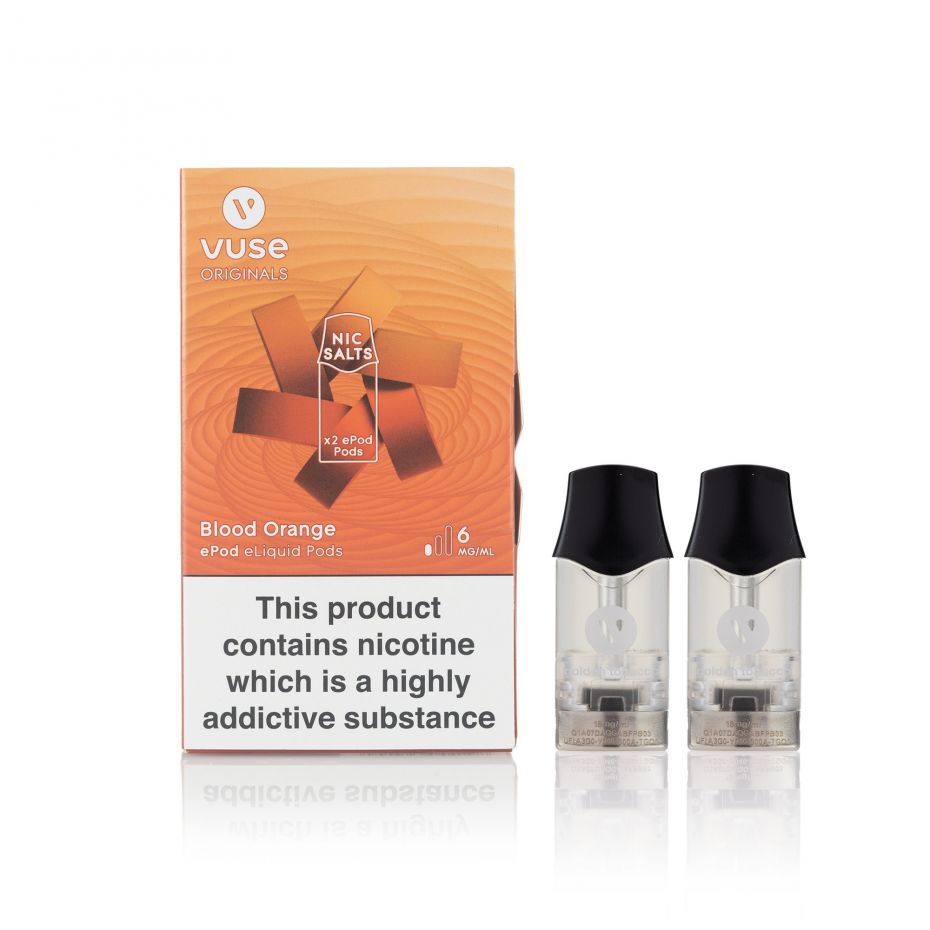 Vuse Blood Orange ePod Cartridges | Electric Tobacconist UK