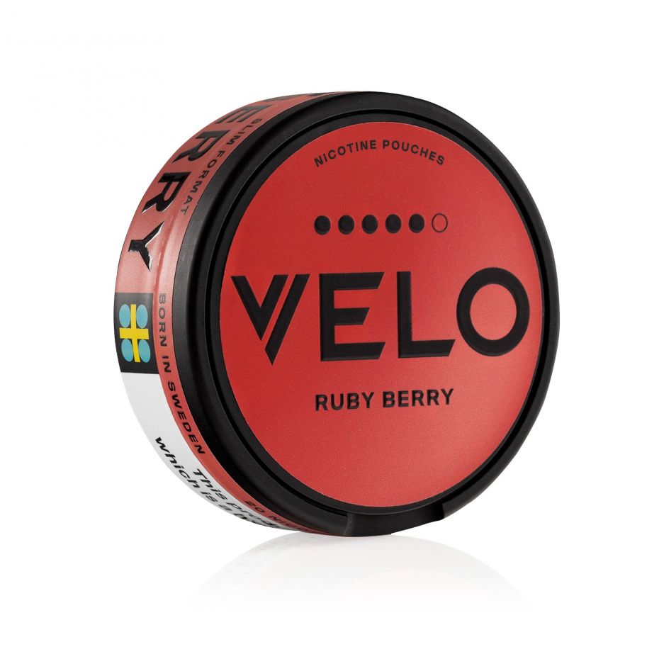 Velo Ruby Berry Nicotine Pouches | ET UK
