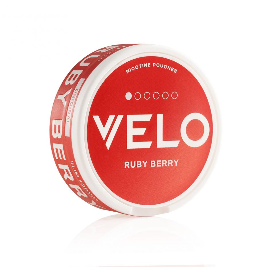 Velo Ruby Berry Mini Nicotine Pouches | ET UK