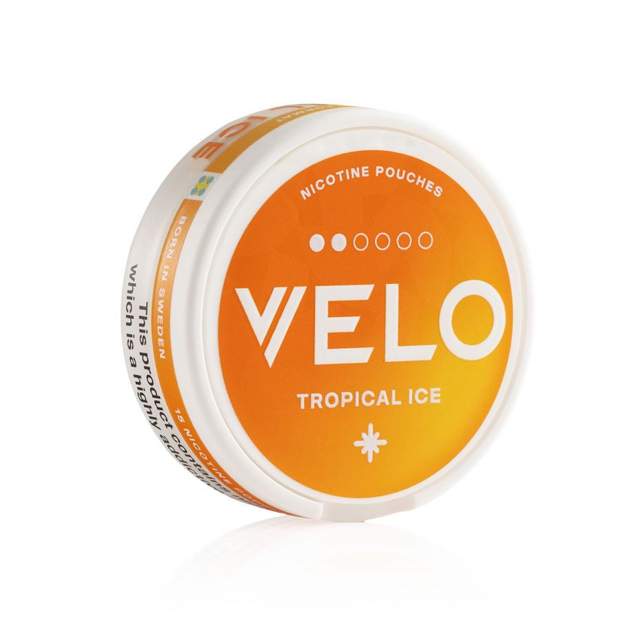 Velo Tropical Ice Mini 6mg Nicotine Pouches | ET UK