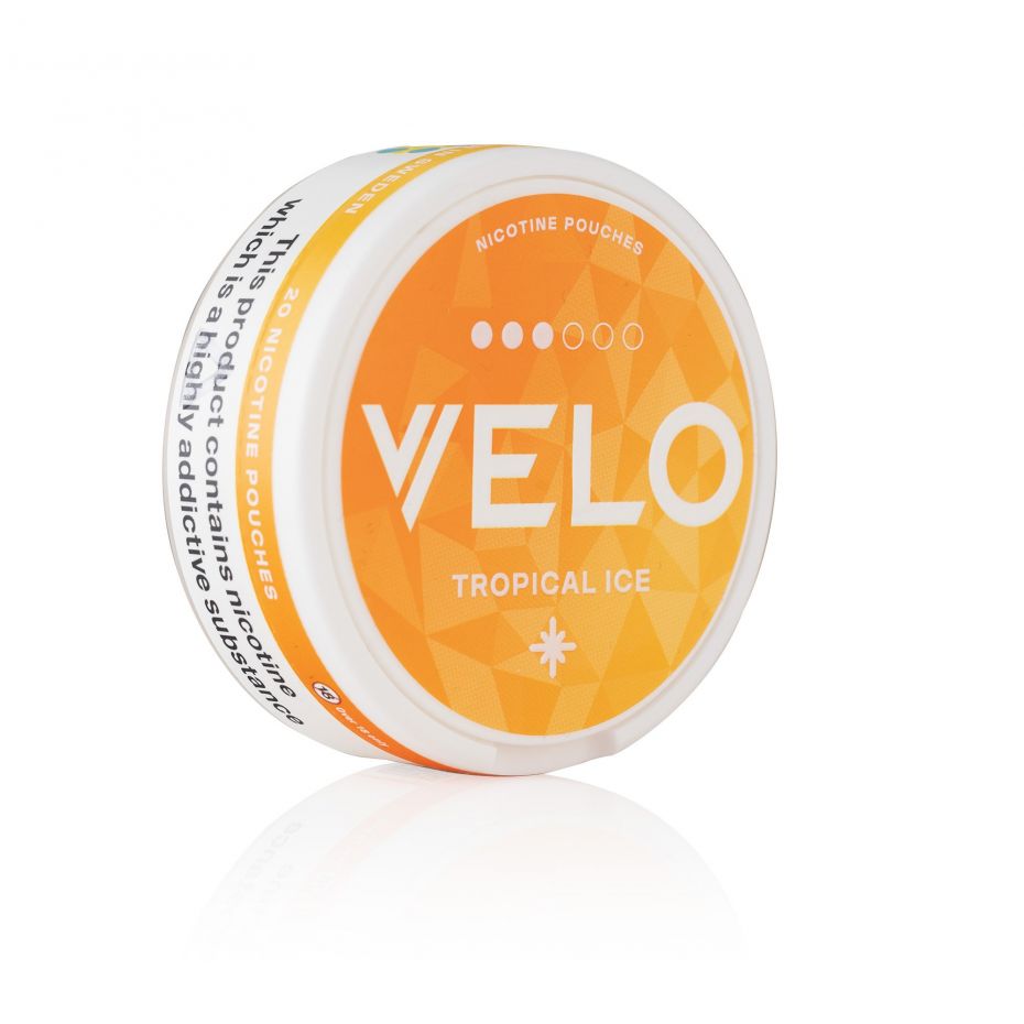Velo Tropical Ice Nicotine Pouches | ET UK