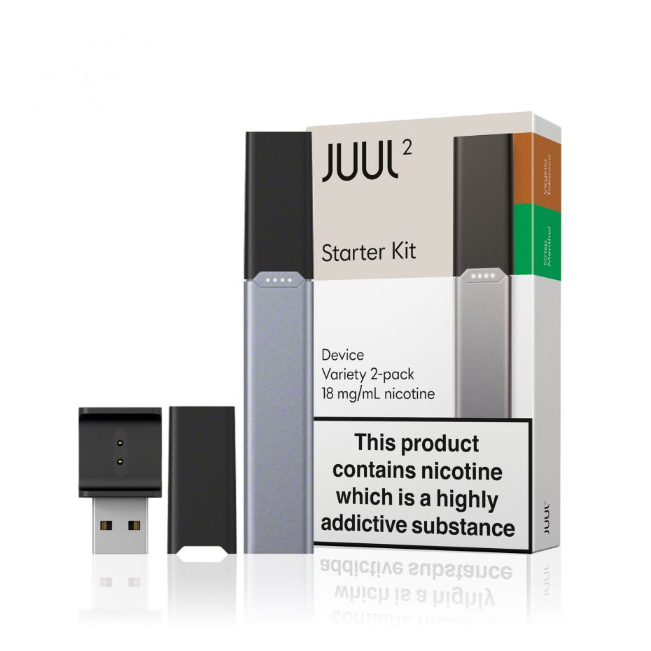 JUUL 2 Starter Kit | Includes 2 Pods | Electric Tobacconist UK