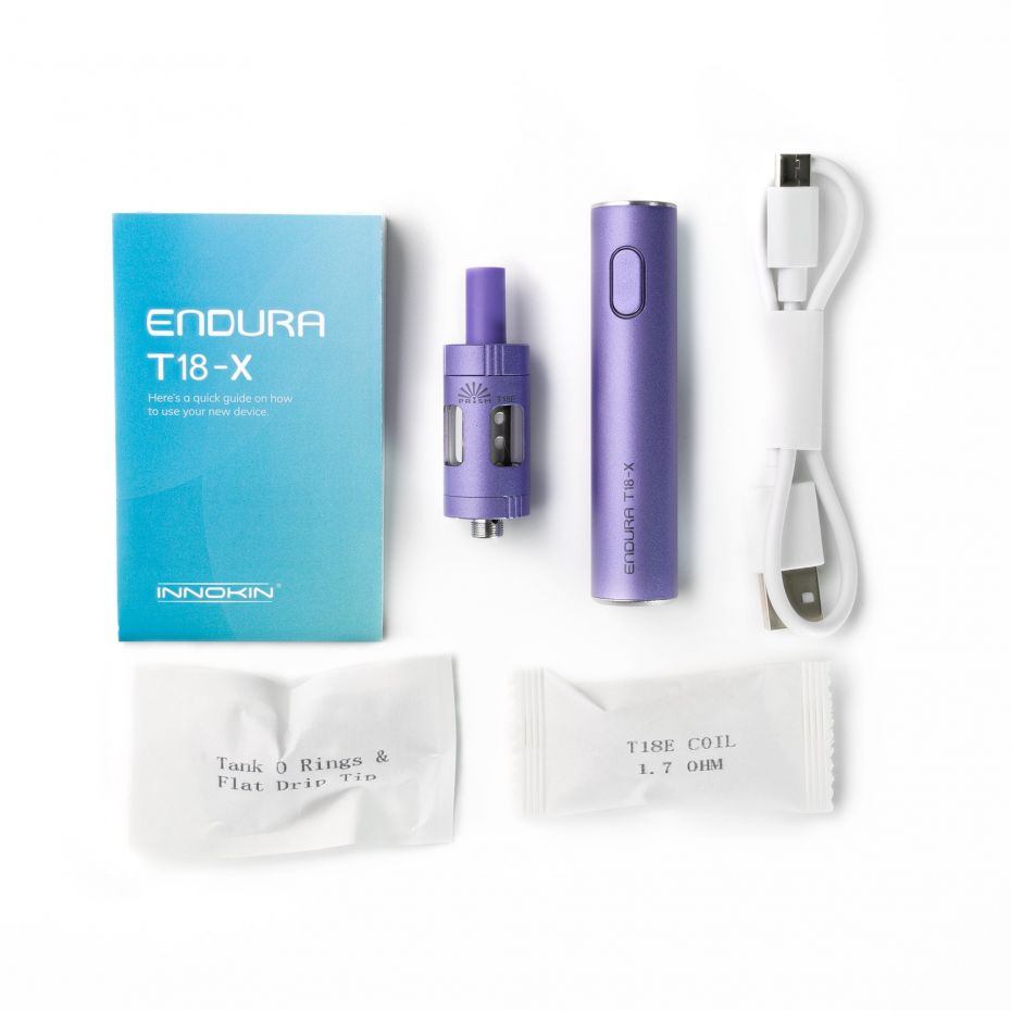 Innokin Endura T18X Kit | 3 Free E-liquids | ET UK